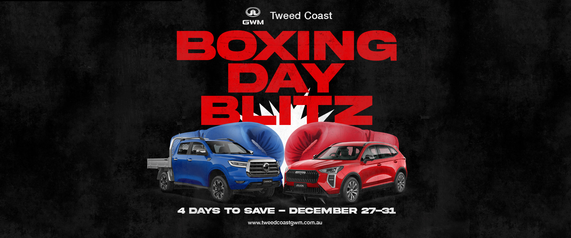 4-Day Boxing Day Blitz | Tweed Coast GWM