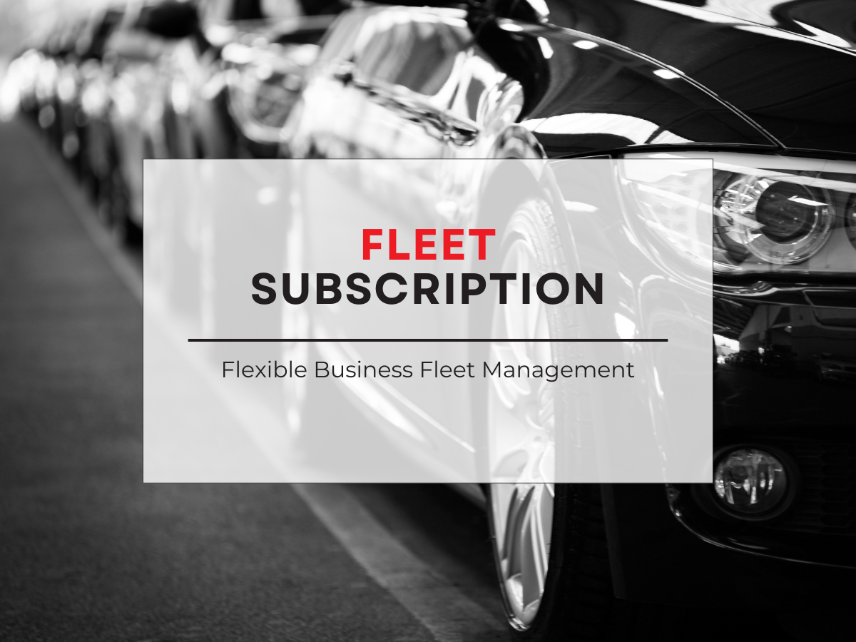 Fleet Subscription - Flexible Business Fleet Management | Motopool